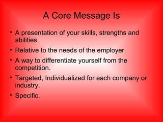 Core messages | PPT