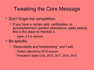 Core messages | PPT