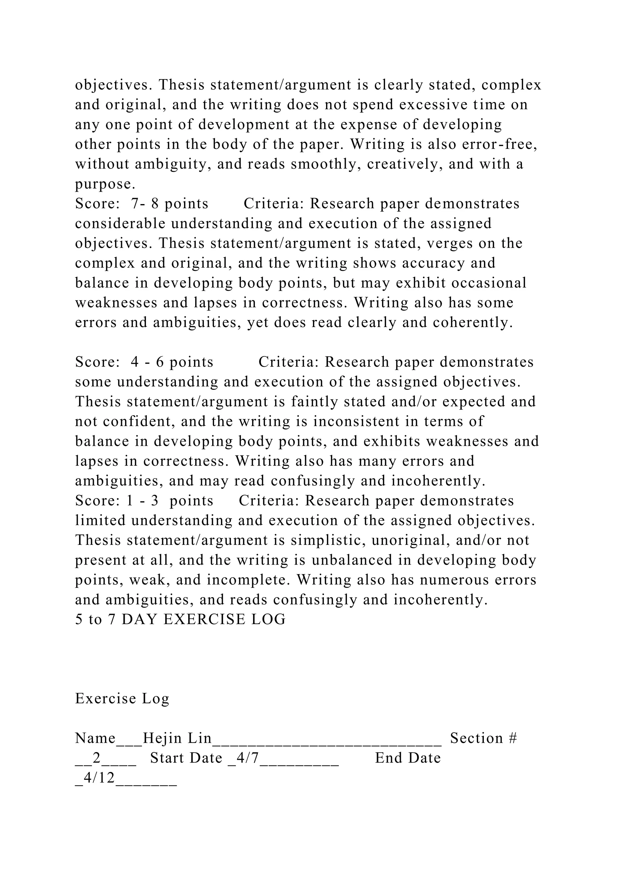 Core Objective Obesity Research Paper InstructionsYour assignmen.docx