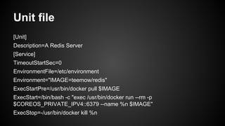 CoreOS intro | PDF | Operating Systems | Computer Software and Applications