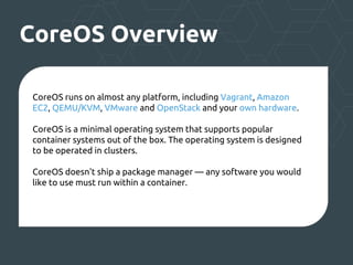 CoreOS Overview | PPT