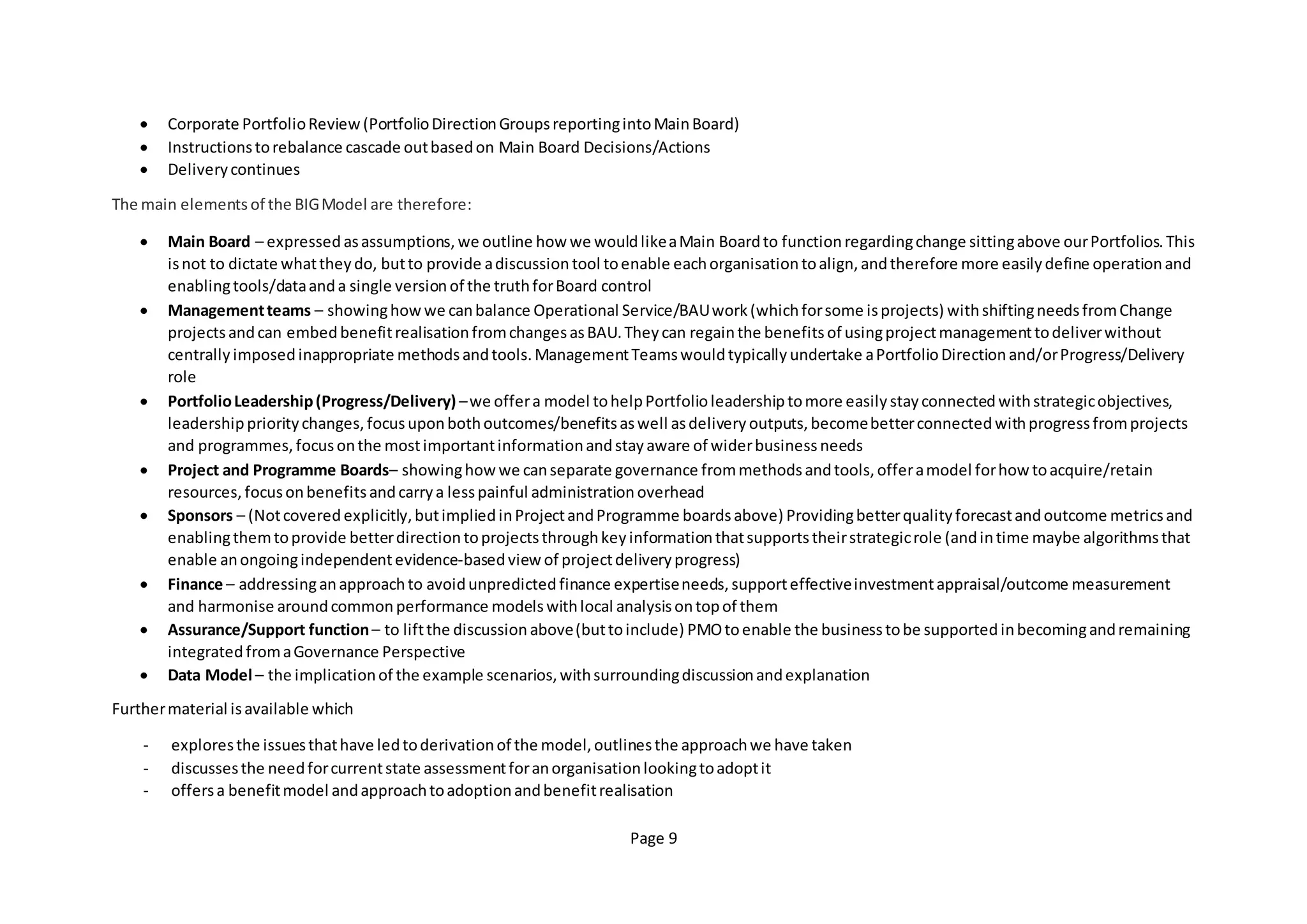 Introduction to the Core P3M Data Model and Business Integrated (P3M ...