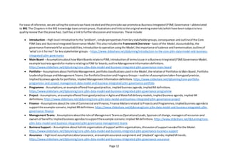 Introduction to the Core P3M Data Model and Business Integrated (P3M ...