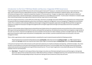 Introduction to the Core P3M Data Model and Business Integrated (P3M ...