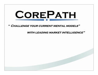 CorePath | PDF
