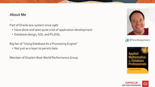 Database Core performance principles | PPT