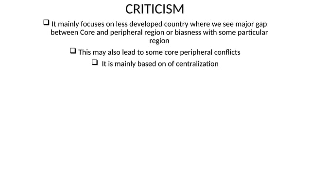 CORE PERIPHERY MODEL geography core.pptx