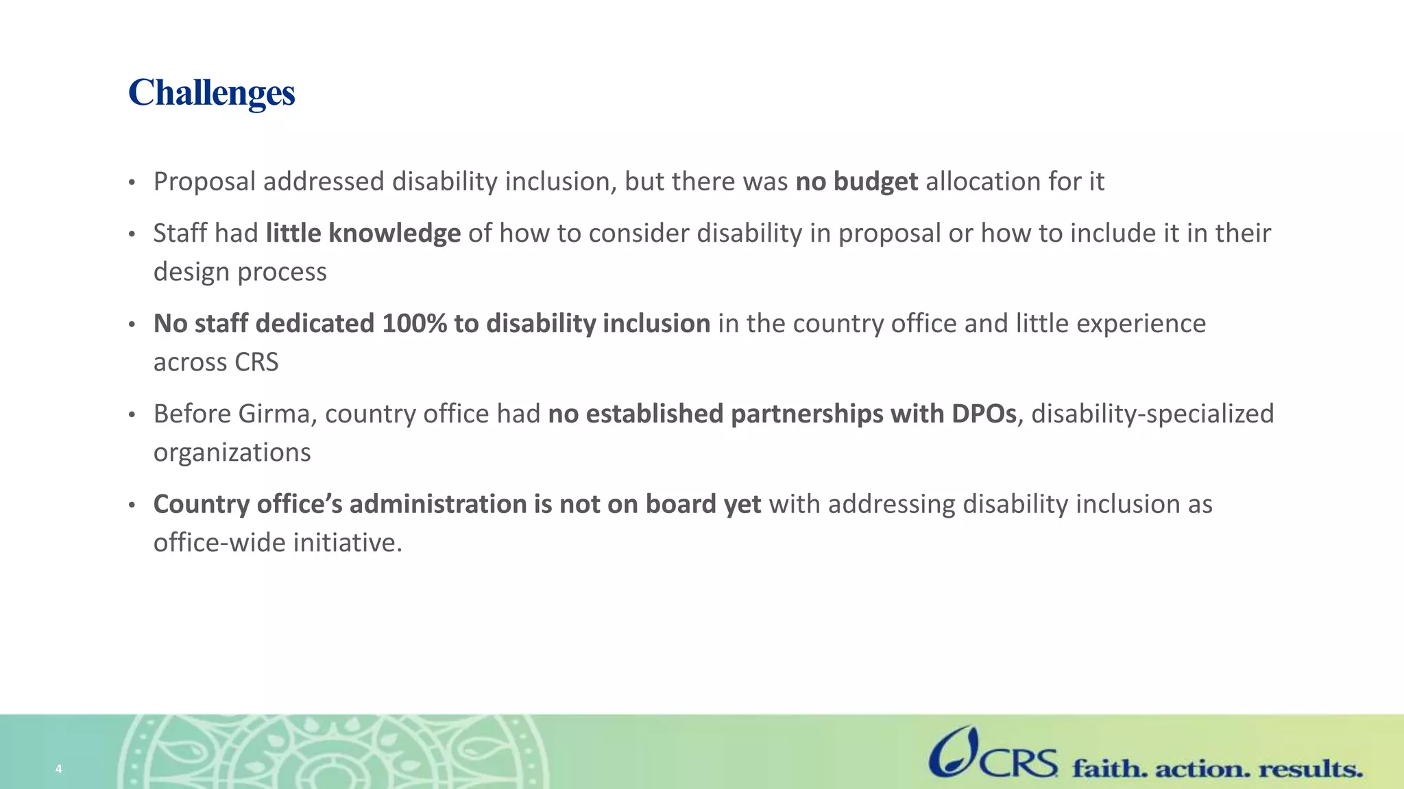 Presentation_Isanhart - Practical Approaches to Disability Inclusion in ...