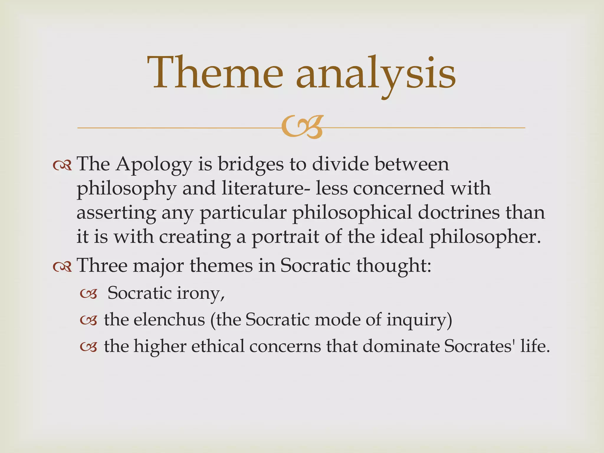 Plato- Apology | PPTX