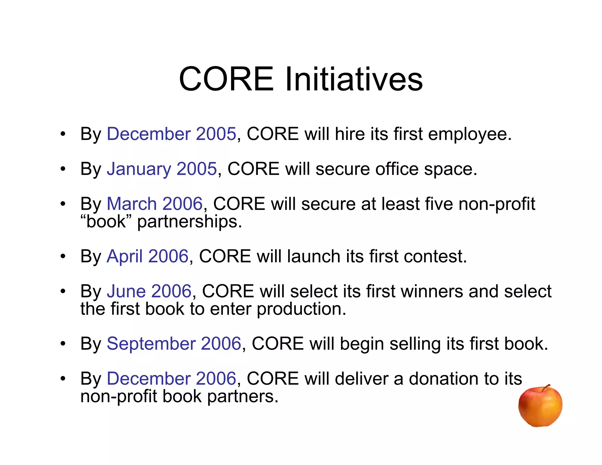 Core Presentation | PDF