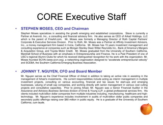 Core Presentation | PDF