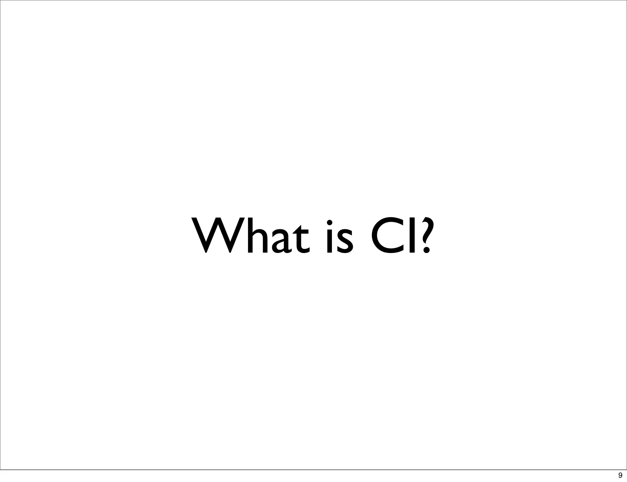 Core Principles Of Ci | PPT