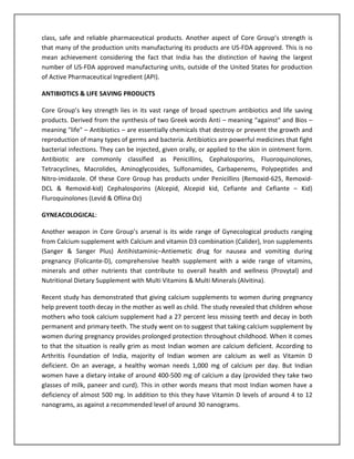 Core products | PDF