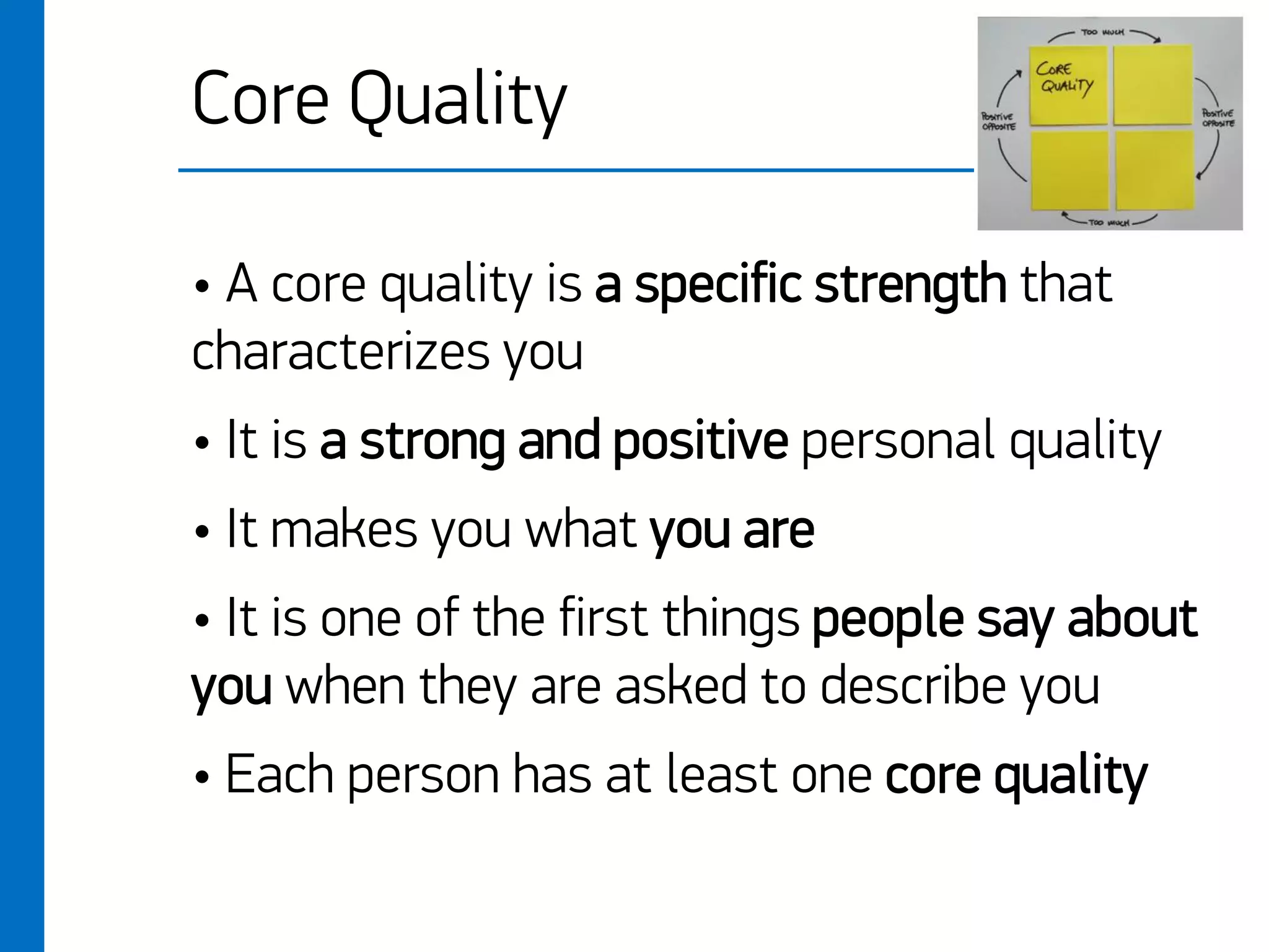 Core Quality | PDF
