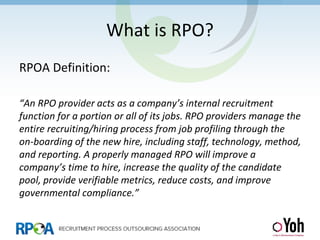 Core rpo services rpoa matt rivera_final | PPT
