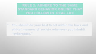core rules of netiquette presentation.pptx