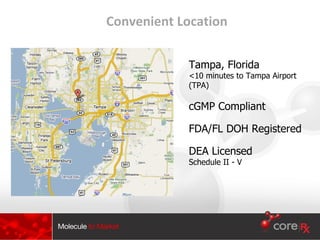 CoreRx presentation | PPT | Pharmaceutical Industry | Industries