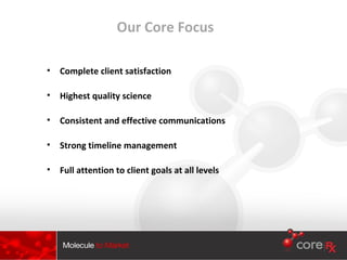 Core rx presentation_2012 | PPT