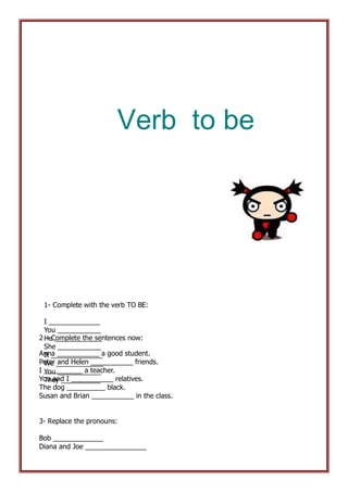 Verbo to be | PDF