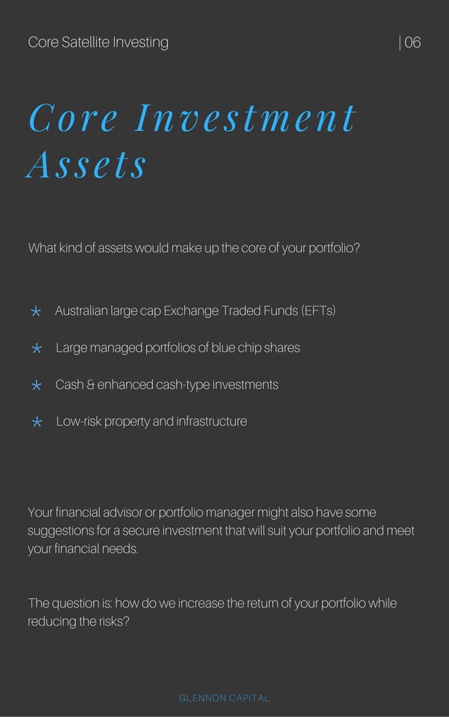 Core & Satellite Investing | PDF