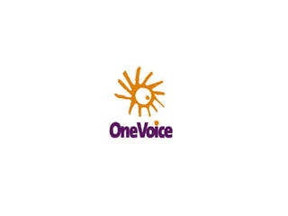 OneVoice - Corporate Presentation | PPT