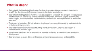 Core Service with Dapr Presentation.pptx