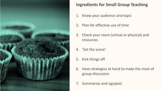 Core skills 2 teaching small groups | PDF