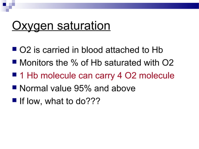 Core skills for nurses and oxygen therapy | PPT | Heart and ...