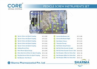 CORE SPINE Instrumentations | PPT