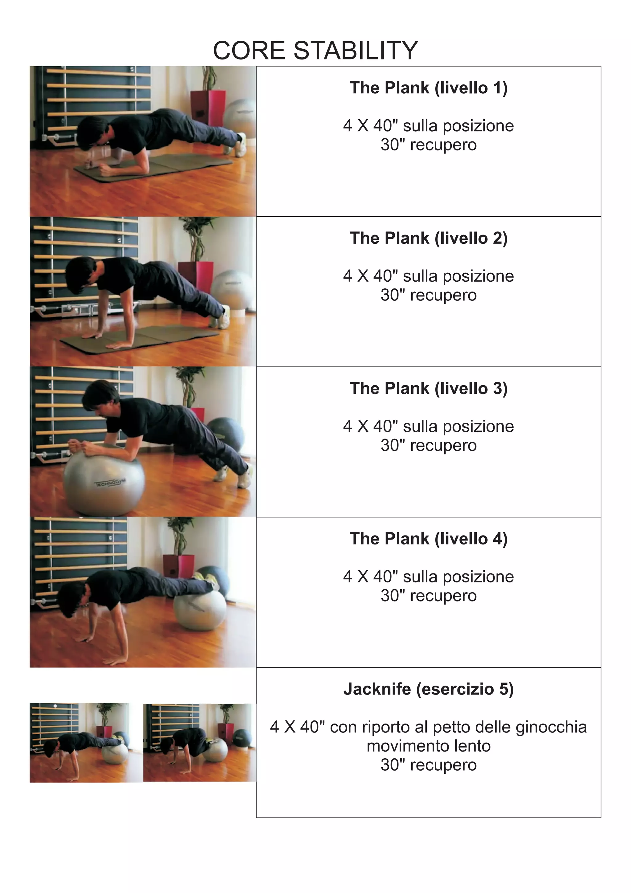 Core stability 1 | PDF