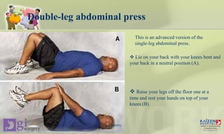 Single Leg Abdominal Press