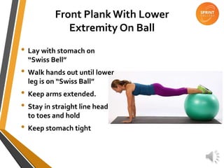 Core Stability And Exercises | PPTX