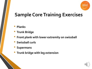Core Stability And Exercises | PPTX