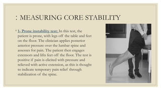 core stability and strengthening techniques .pptx