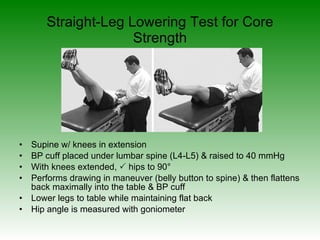Core stabilization | PPT
