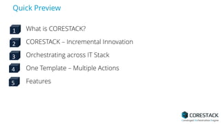 Core stack orchestration simplified | PDF