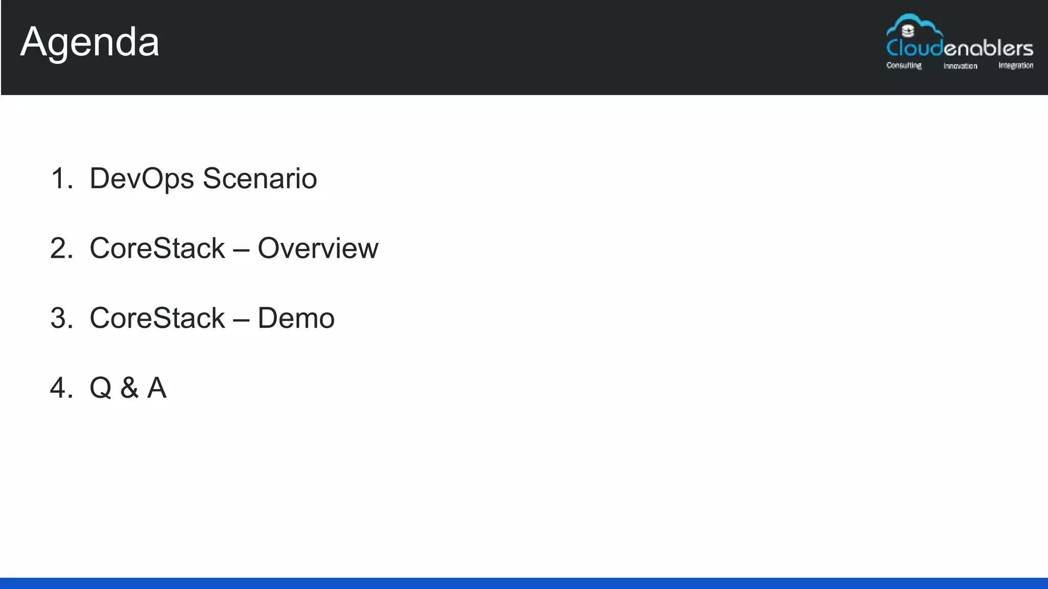 Cloud Orchestration Using Corestack Pptx Cloud Computing Internet