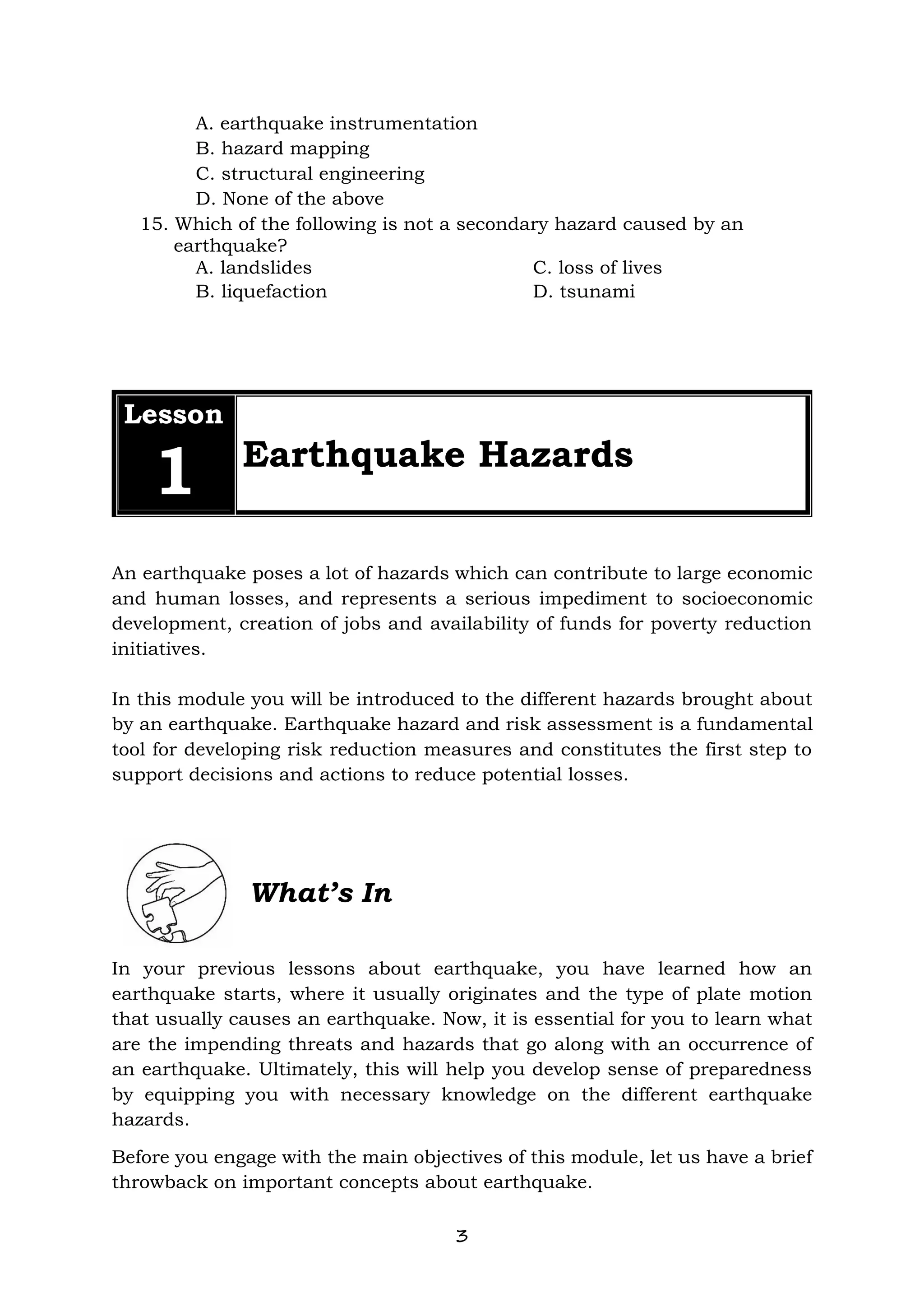 Core(STEM)-DRRR-Q1-Module-11_Earthquake-Hazards-and-Risk-Reduction ...