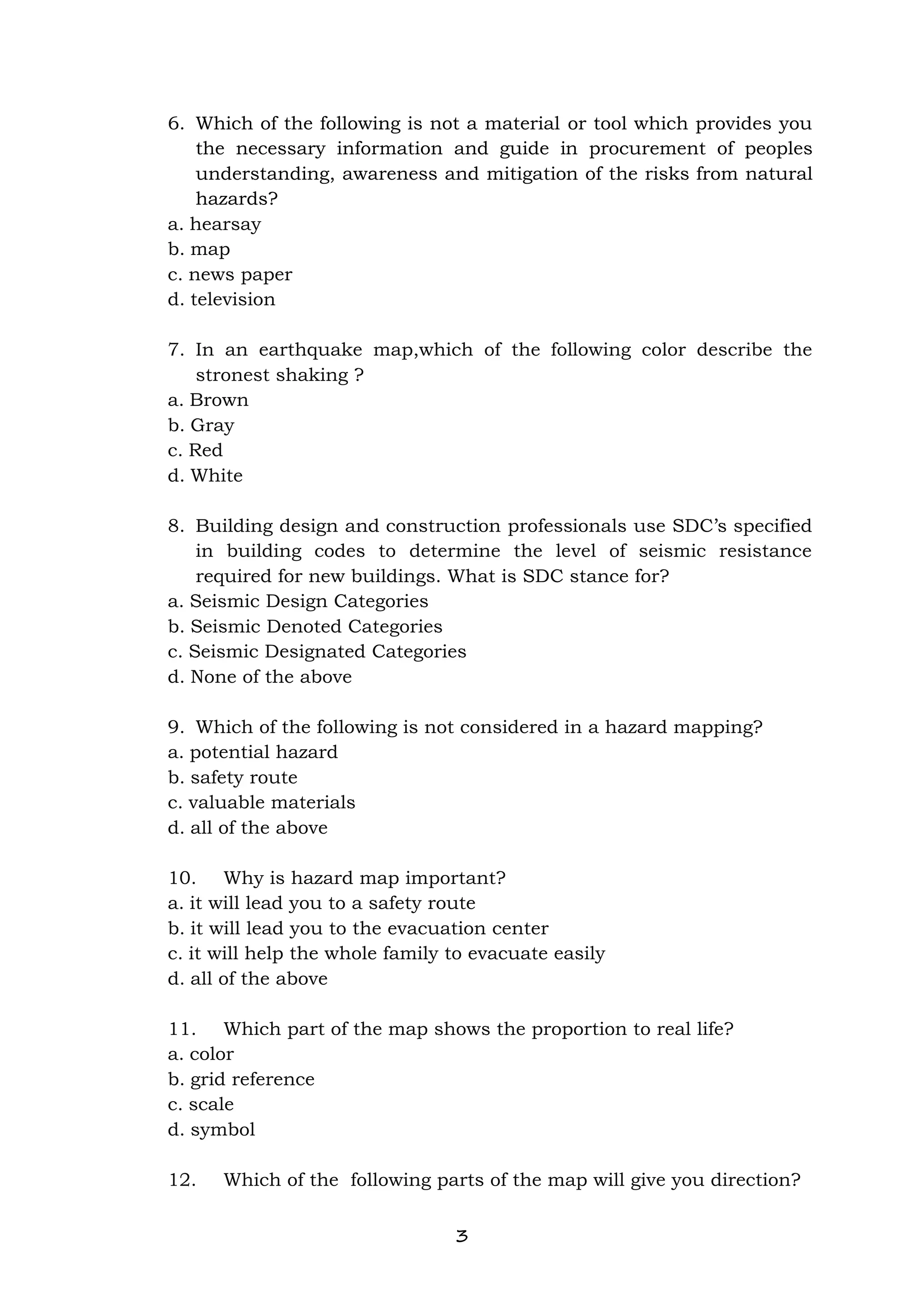 Core(STEM)-DRRR-Q1-Module-14_Interpret-Earthquake-Hazard-Map-commented ...
