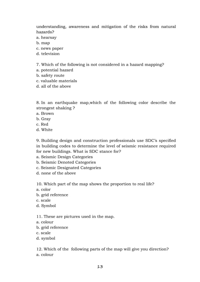Core(STEM)-DRRR-Q1-Module-14_Interpret-Earthquake-Hazard-Map-commented ...