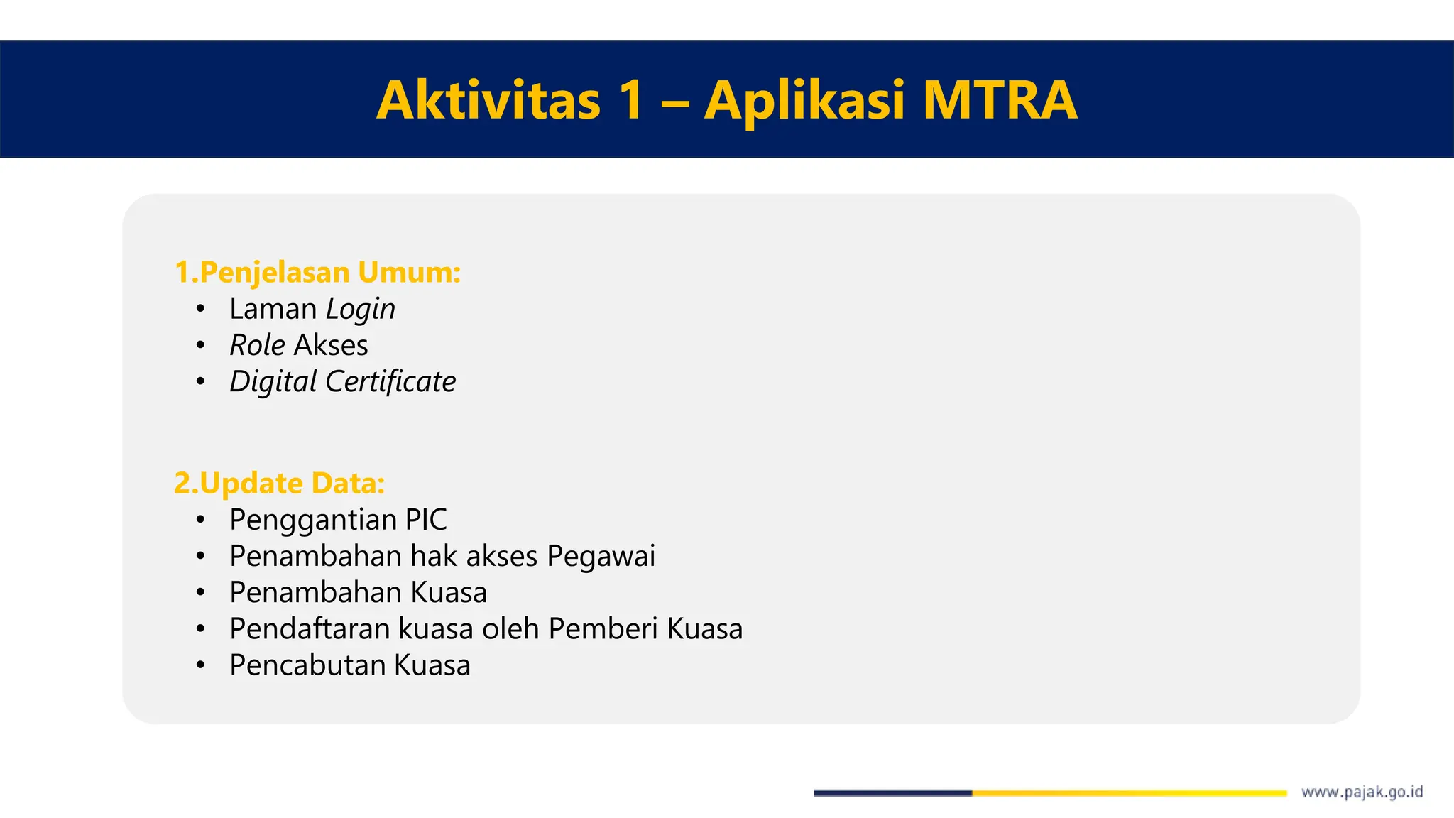 CoreTax System Dirjen Pajak Indonesia 2024 | PDF