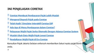 Ini Yang Perlu diketahui di Coretax Pajak | PPTX