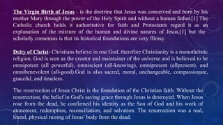 Core teaching of Christianity and its elements.pptx