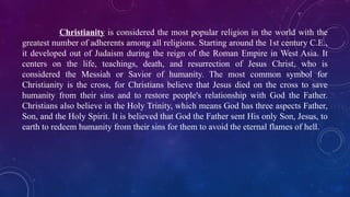 Core teaching of Christianity and its elements.pptx