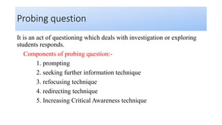 Core teaching skills | PPTX