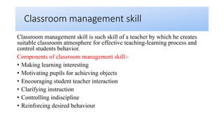 Core teaching skills | PPTX
