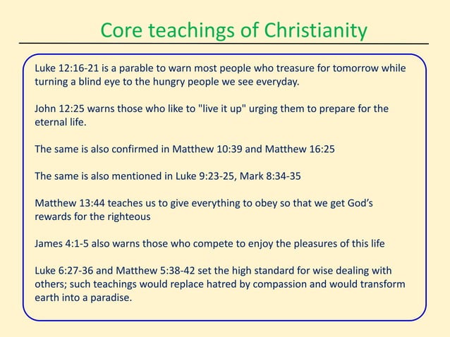 Core teachings of judaism, christianity, and islam | PPT