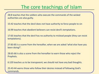 Core teachings of judaism, christianity, and islam | PPT