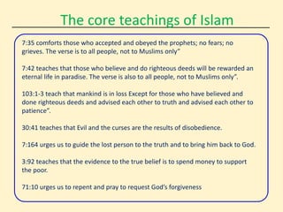 Core teachings of Judaism, Christianity, and Islam | PPTX