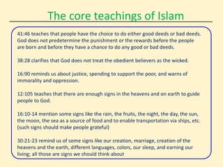 Core teachings of Judaism, Christianity, and Islam | PPTX
